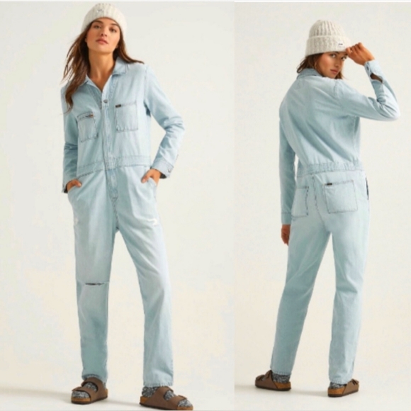 Lee | Pants & Jumpsuits | Nwt Vintage Modern Unionalls In Lovely Light ...